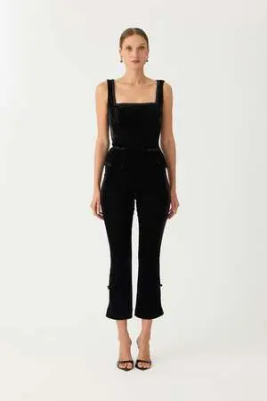 SAU LEE Dixie Velvet Pant