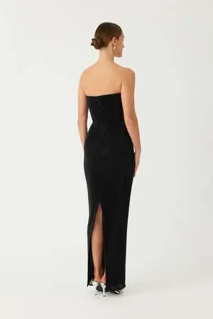 SAU LEE Vesper Crystal Gown