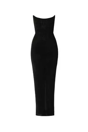 SAU LEE Vesper Crystal Gown