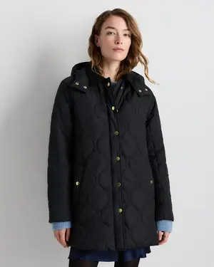 Quince Button Detailed Coats For Women