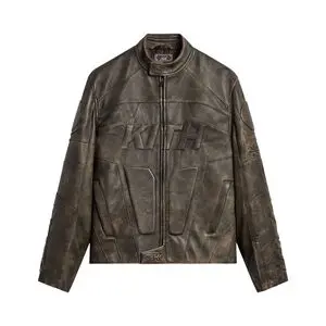 Kith Vintage Leather Wayne Moto Jacket 'clever