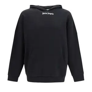 Palm Angels Classic Logo Over Hoodie /off White