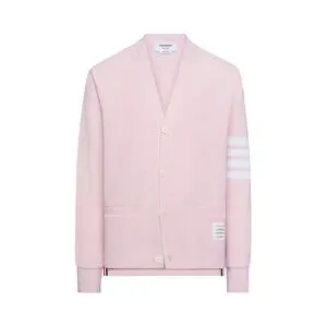 Thom Browne Long-sleeve Neck Cardigan 'light