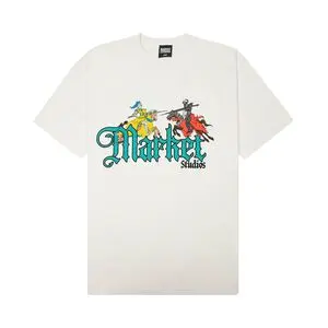 MARKET Jousting Duel T-shirt /red