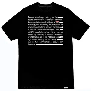 VERYRARE The Secret To Success Tee - Black