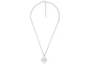 Dior X Kenny Scharf Pendant Necklace Cd Icon - Silver