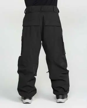 Volcom Nwrk 20k Baggy Pants - Black
