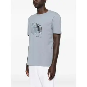 BOSS Grey T-shirts & Vests T-shirts