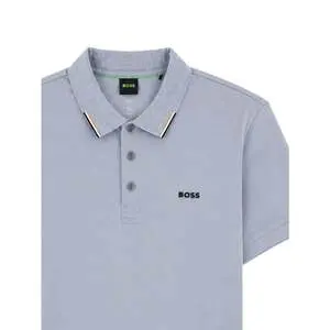 BOSS Grey Polo Shirts