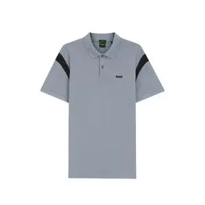 BOSS Grey Polo Shirts - Gray
