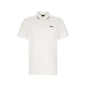 BOSS Neutrals Polo Shirts - Cream