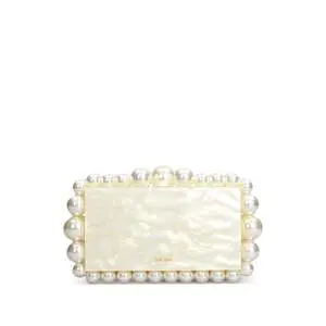Cult Gaia Neutrals Clutch Bags - Cream