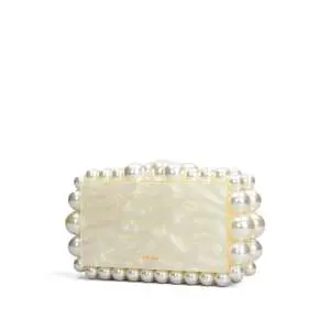 Cult Gaia Neutrals Clutch Bags - Cream