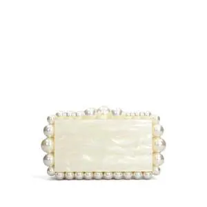 Cult Gaia Neutrals Clutch Bags - Cream