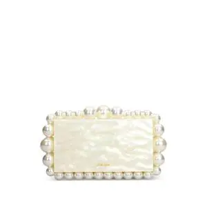 Cult Gaia Neutrals Clutch Bags - Cream