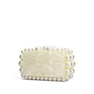 Cult Gaia Neutrals Clutch Bags - Cream