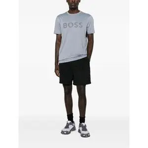 BOSS Grey T-shirts & Vests T-shirts - Gray