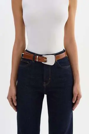 LAMARQUE Cairo Leather Belt - One-color
