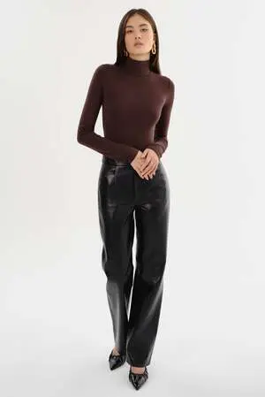 LAMARQUE Imani Recycled Leather Trousers