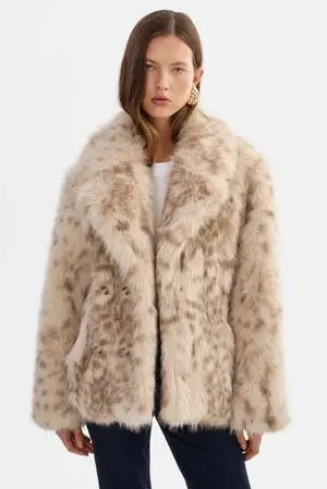 LAMARQUE Ravenna Faux Fur Coat