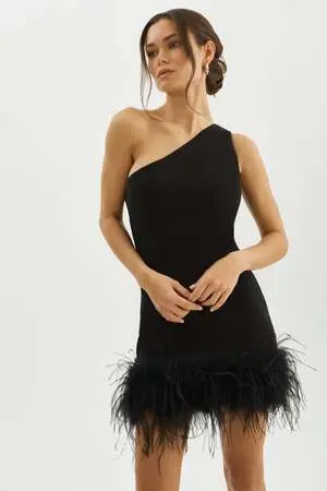 Lamarque Feathered Cocktail Dresses
