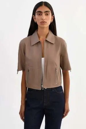 LAMARQUE Sevana Lsr Reversible Suede Jacket