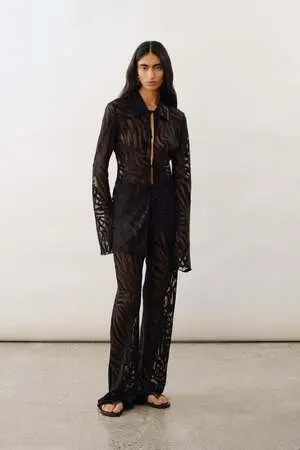 LAMARQUE Becky Sheer Zebra Pants
