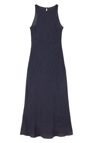 Mango Mimmi Check Print Midi Dress