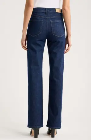 Paige Stevie High Waist Straight Leg Jeans