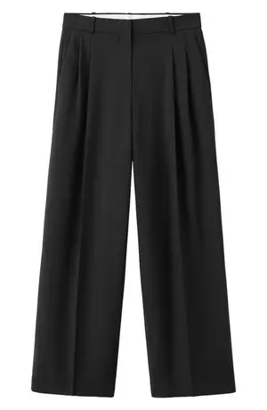 MANGO Roma Straight Leg Tailored Trousers