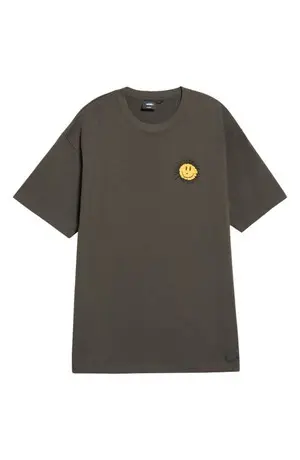 VANS Checkerboard Behaviour Cotton Graphic T-shirt