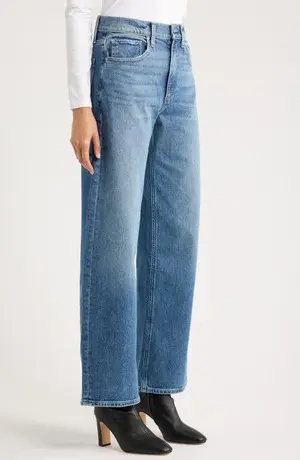 Paige Arellia Skimmer High Waist Barrel Leg Jeans