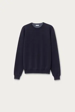Iris Von Arnim Merino Sweater Reversible - Midnigth/blu