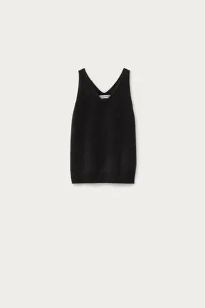 Iris Von Arnim Brushed Cashmere Sweater Black