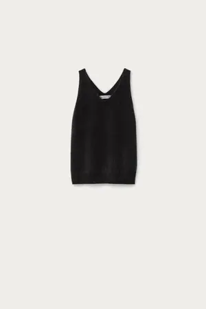Iris Von Arnim Brushed Cashmere Sweater - Black