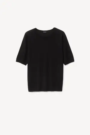 Iris Von Arnim Superfine Cashmere T-shirt - Black