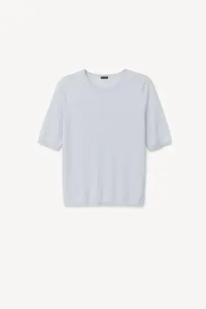Iris Von Arnim Superfine Cashmere T-shirt - Silver