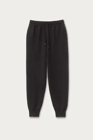 Iris Von Arnim Merino Trousers - Anthra/platinum