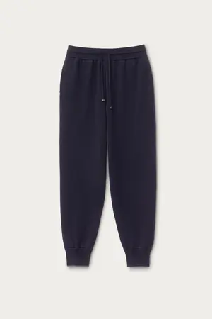 Iris Von Arnim Merino Trousers - Midnigth/blu