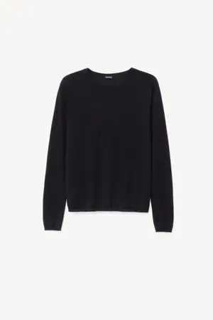 Iris Von Arnim Superfine Cashmere Shirt Navy