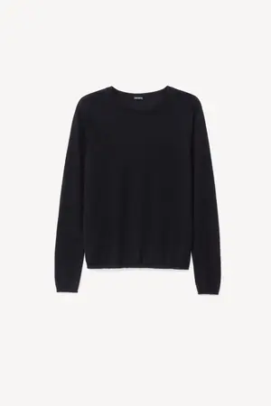 Iris Von Arnim Superfine Cashmere Shirt - Navy