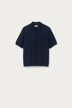 Iris Von Arnim Superfine Cashmere Shirt - Ocean