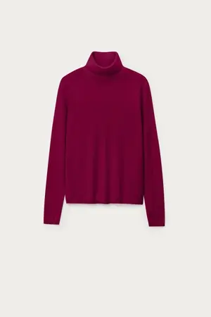 Iris Von Arnim Superfine Cashmere Shirt - Ruby