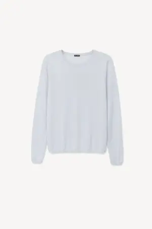 Iris Von Arnim Superfine Cashmere Shirt Silver
