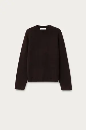 Iris Von Arnim Cashmere-silk Sweater - Chocolate