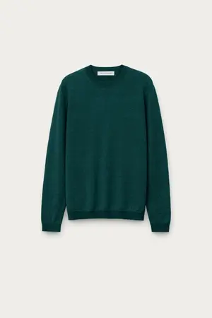 Iris Von Arnim Cashmere-silk Sweater - Forest