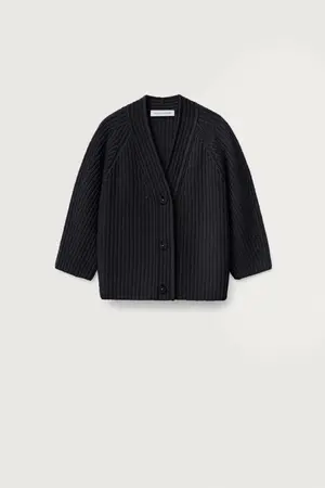 Iris Von Arnim Stonewashed Cashmere Cardigan - Navy