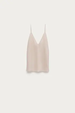 Iris Von Arnim Silk Top - Alabaster