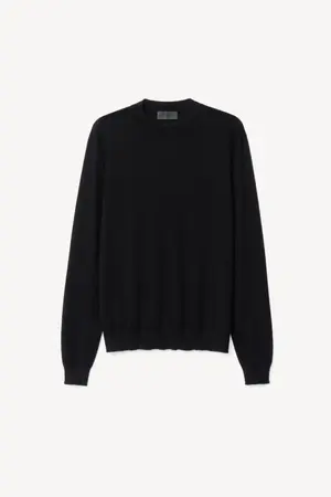 Iris Von Arnim Superfine Cashmere Sweater - Black