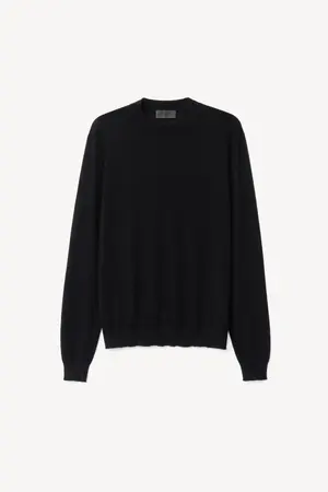 Iris Von Arnim Superfine Cashmere Sweater - Black